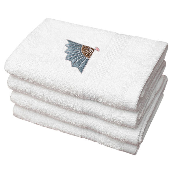 Embroidered Towels — Petal Home